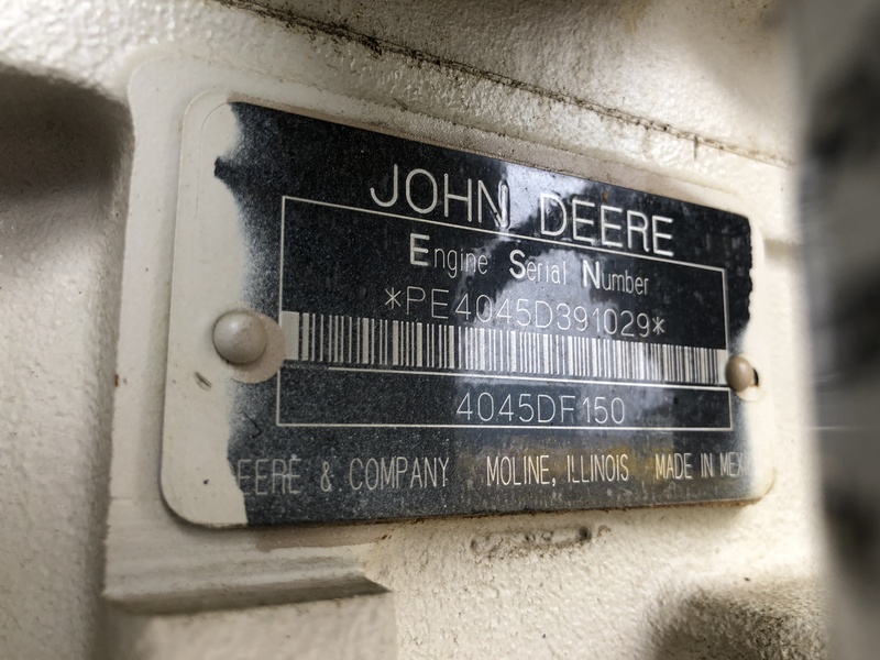 Used John Deere 40 kW Diesel Generator | 121 Hrs | 40 KW | 0 Price | CSDG Used John Deere 40 kW Diesel Generator | 121 Hrs | 40 KW | 0 Price | CSDG