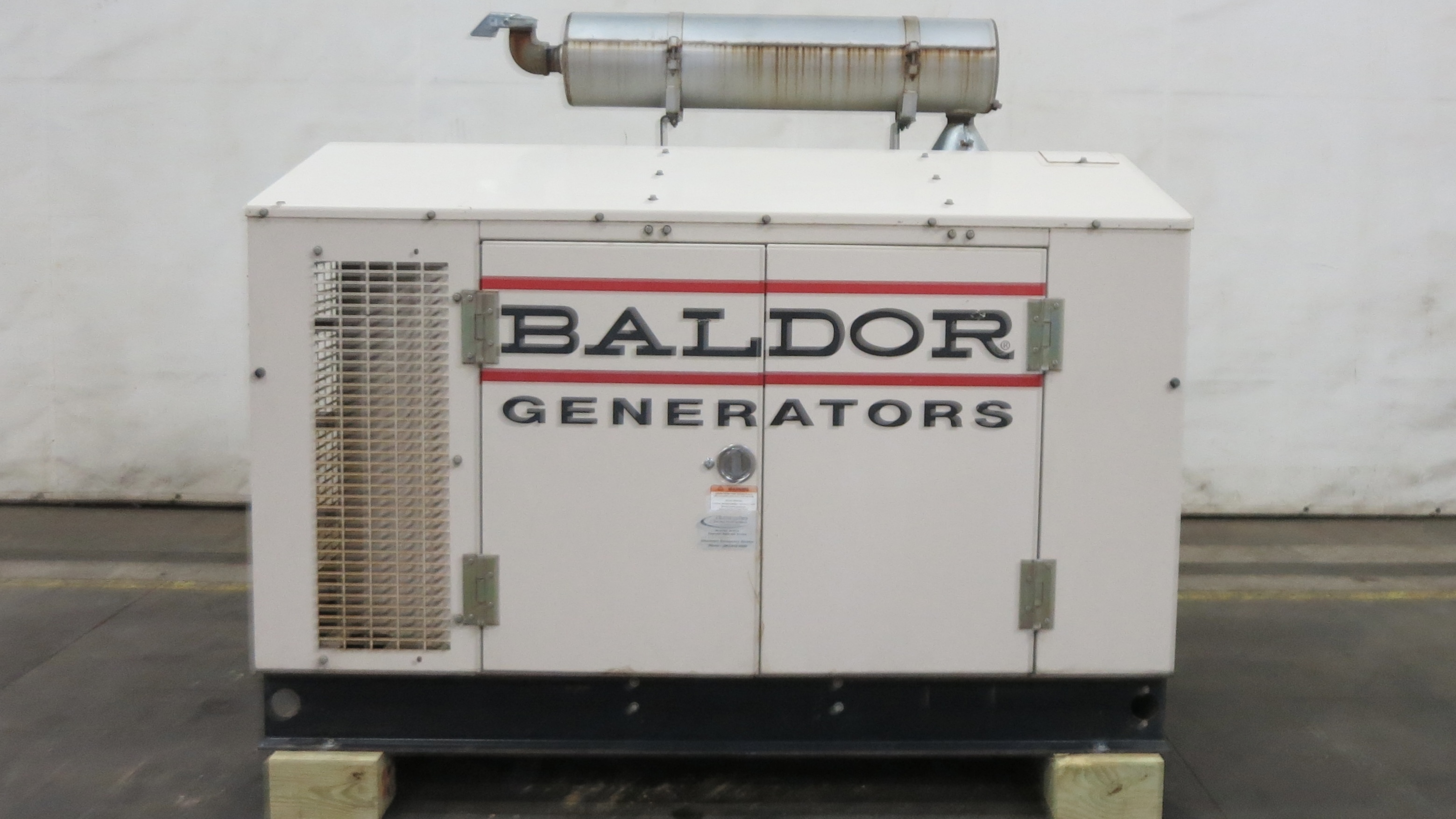 Used Baldor IGLC35-2GU Natural Gas / Propane Generator | 119 Hrs | 35 ...
