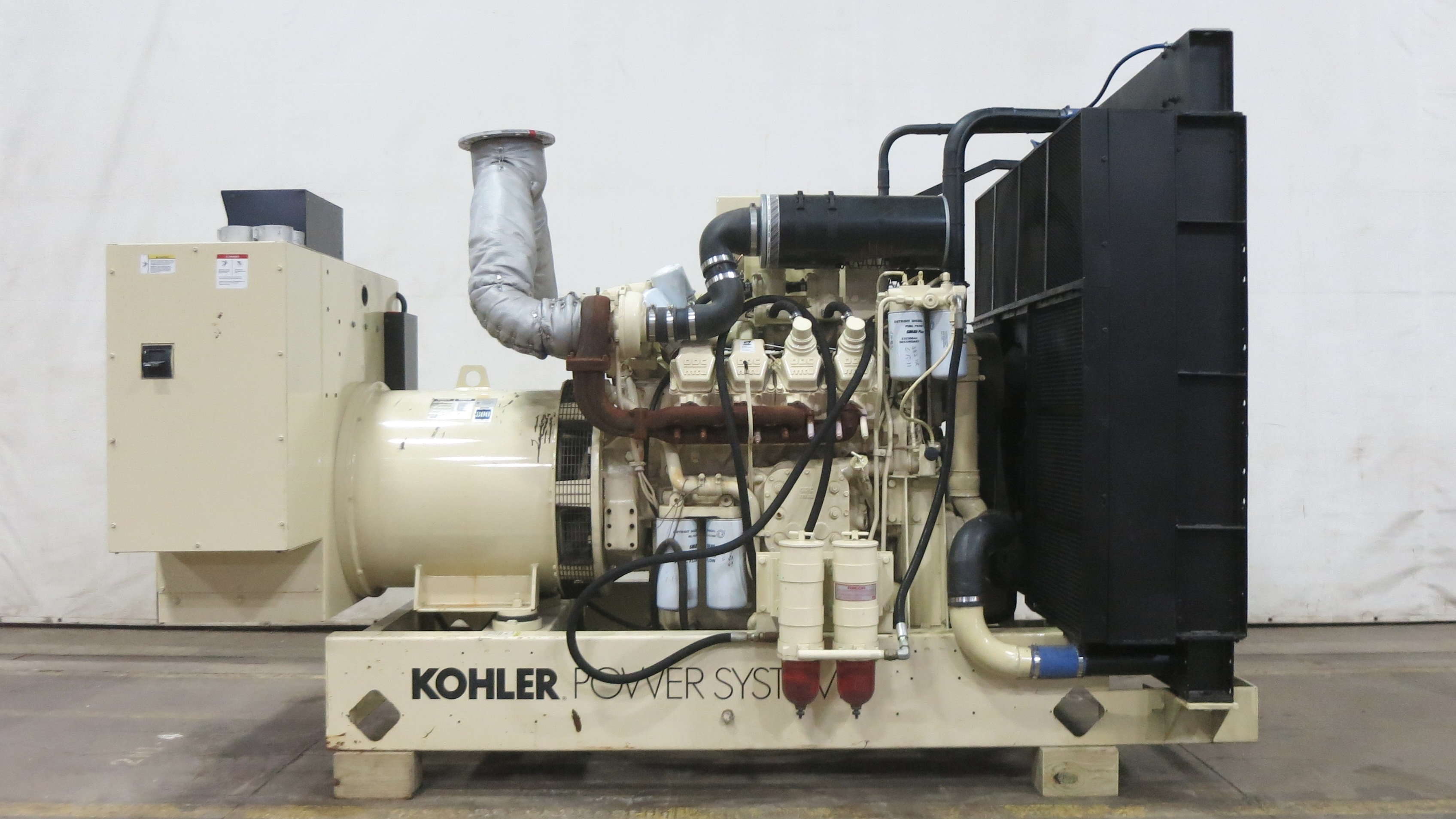 Used Kohler 450REOZD4 MTU 8V2000 Diesel Generator | 470 Hrs | 450 KW ...