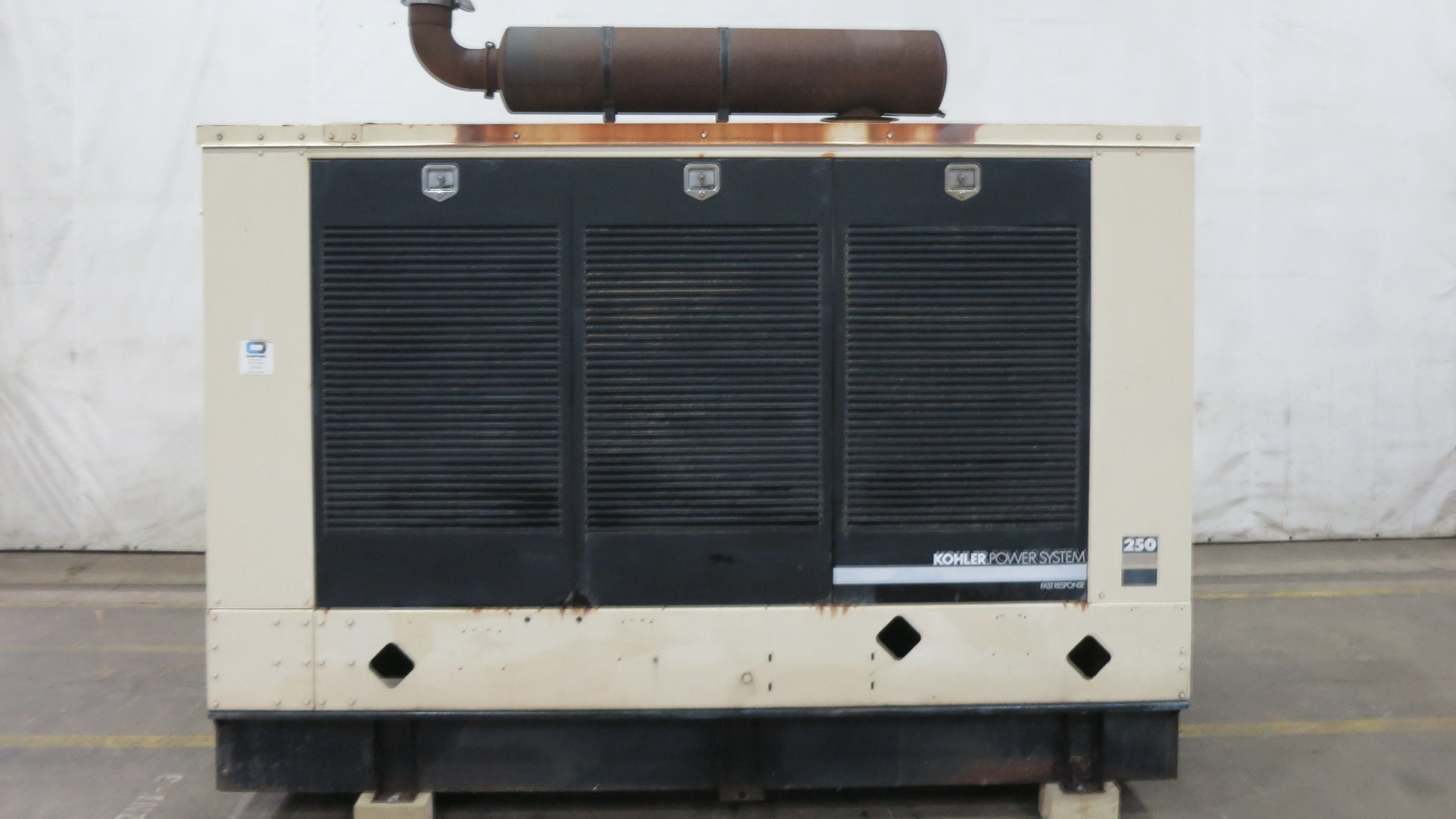 Used Kohler 250REOZD Diesel Generator | 732 Hrs | 265 KW | 0 Price | CSDG Used Kohler 250REOZD Diesel Generator | 732 Hrs | 265 KW | 0 Price | CSDG